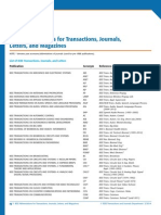 IEEE Abbreviations For Transactions, Journals, Letters: Publication ...