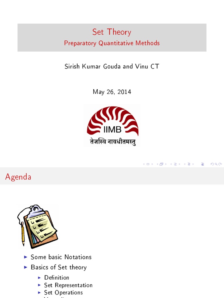 Set Theory | PDF | Integer | Mathematical Notation