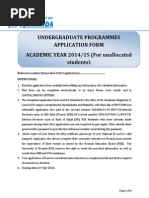 2026 PNG UNRE Non School Leaver Application Form | PDF | Papua New Guinea