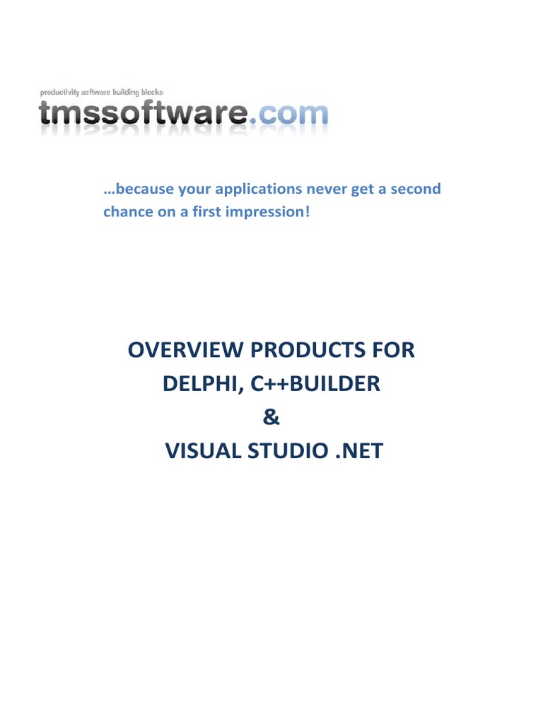 Tmssoftware Products PDF | PDF | Microsoft Visual Studio | Html Element