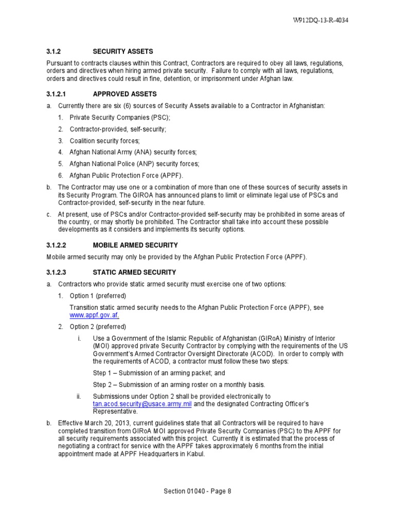 Appendix A - 1 - 54 | PDF | Afghanistan | Social Institutions