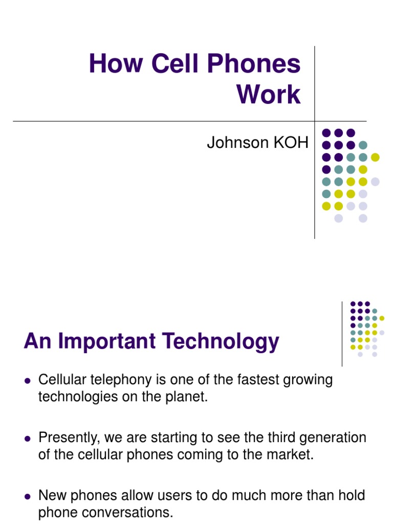 2 How Mobile Works | PDF | Cellular Network | Channel Access Method