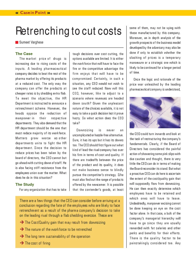 Case in Point | PDF | Layoff | Employment