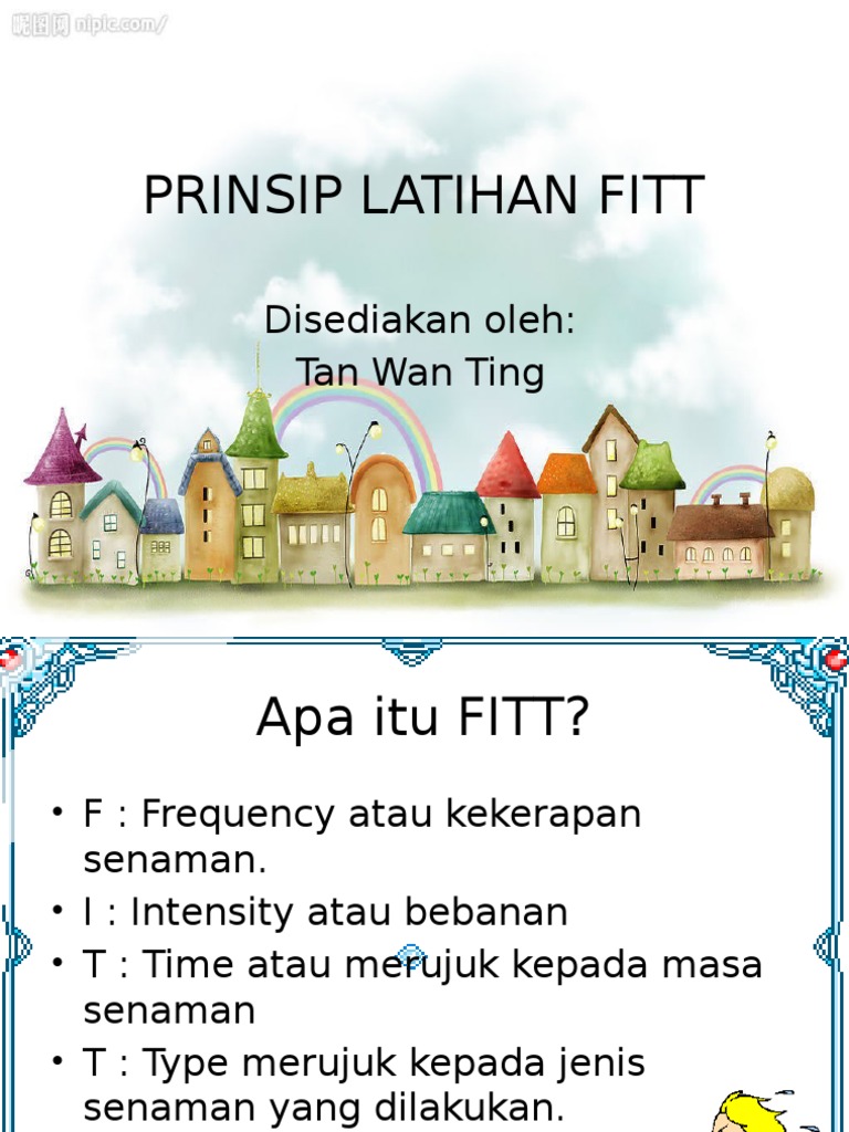 Prinsip Latihan Fitt | PDF | Karier & Perkembangan