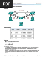 CCNPv7.1 SWITCH Lab3-2 ETHERCHANNEL STUDENT | PDF | Network Switch | Computer Standards