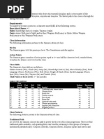 Naruto d20 Supplement - Shinobi Origins v3 | PDF | Leisure