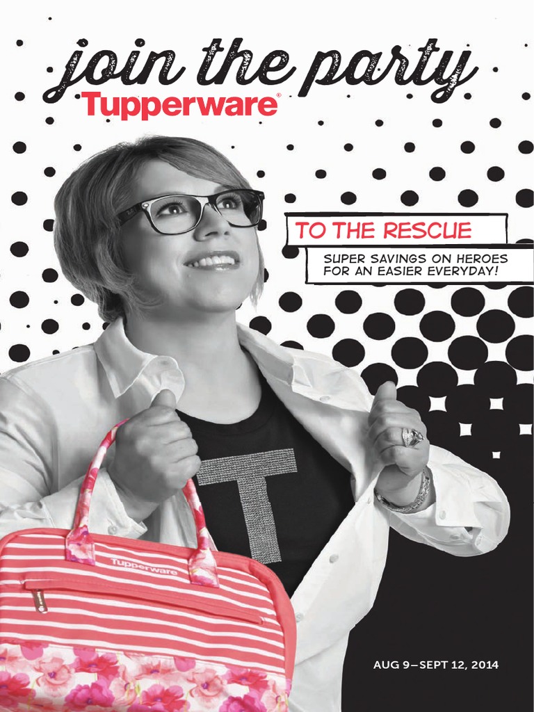 Tupperware Mid August Brochure US English | PDF