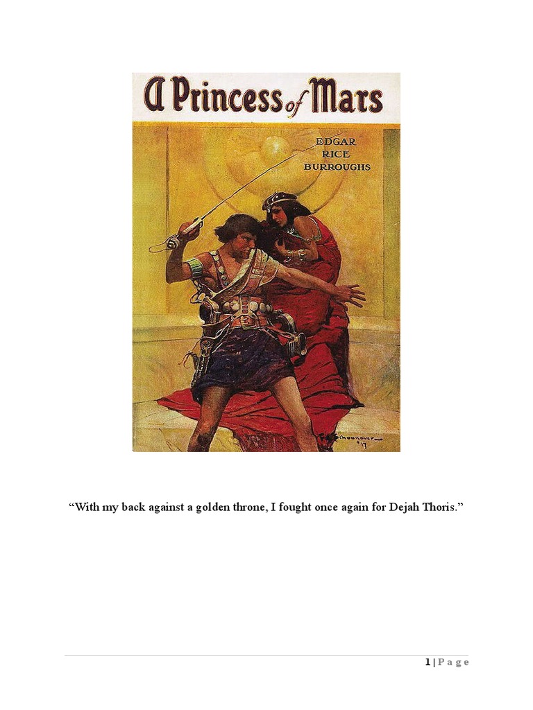 A Princess of Mars | PDF | Mars | Rifle