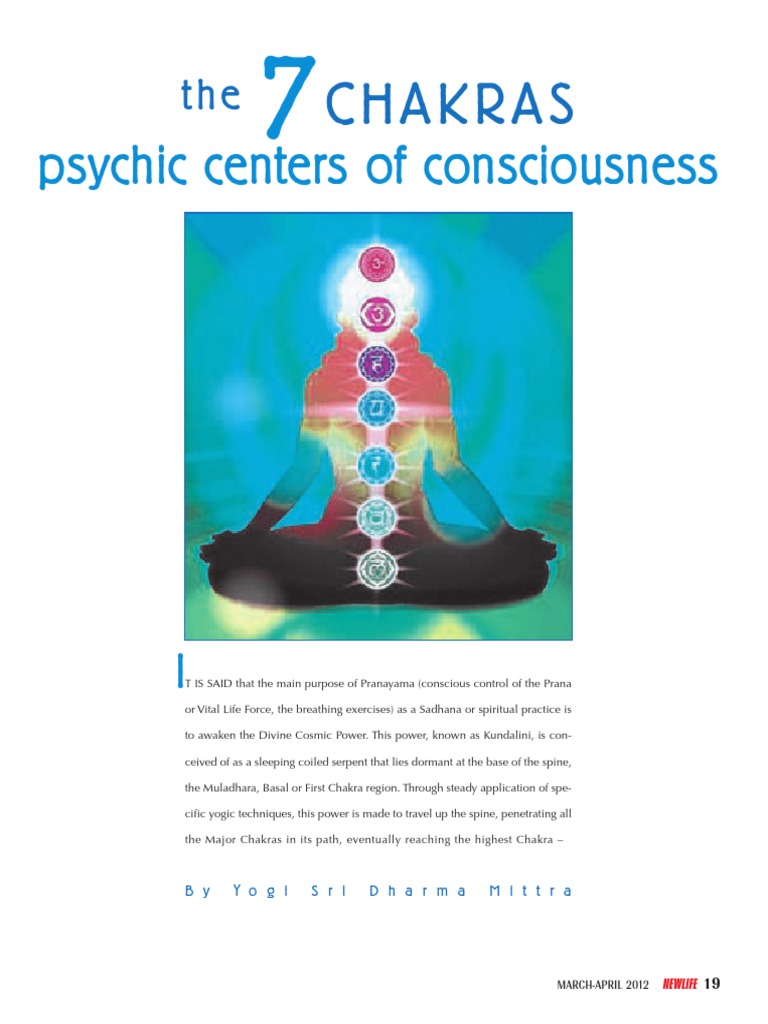 Chakras - The Seven Chakras | PDF | Kundalini | Mental Training
