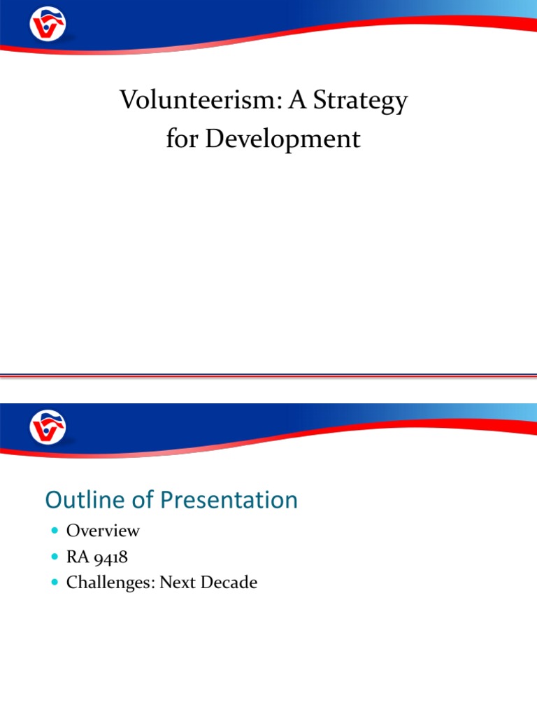 Bayanihang Bayan: Volunteerism in Action | PDF | Volunteering | Economies