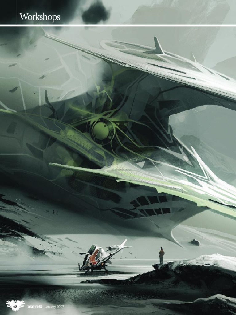 Concept Art Tutorial | PDF | Composition (Visual Arts) | Paintings