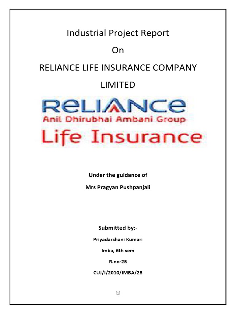 Reliance Life Insurance Company | Insurance | Life Insurance