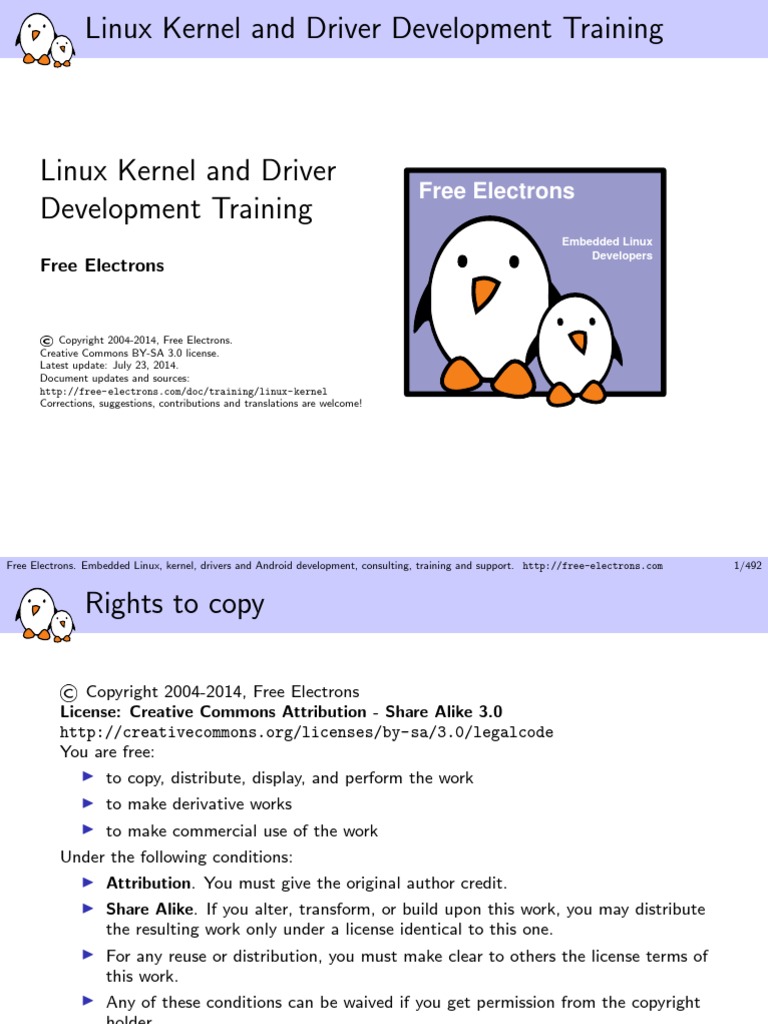 Linux Kernel and Device Drivers | PDF | Kernel (Operating System) | Device Driver
