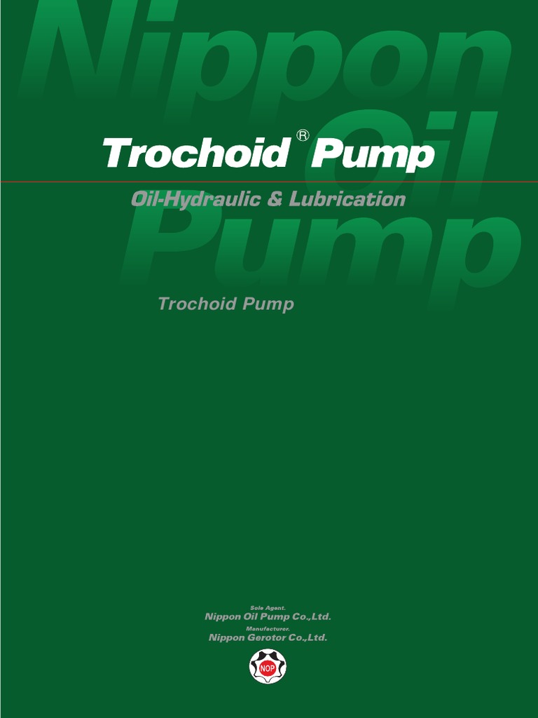 Trochoid Pump Instruction Manual | PDF | Nature