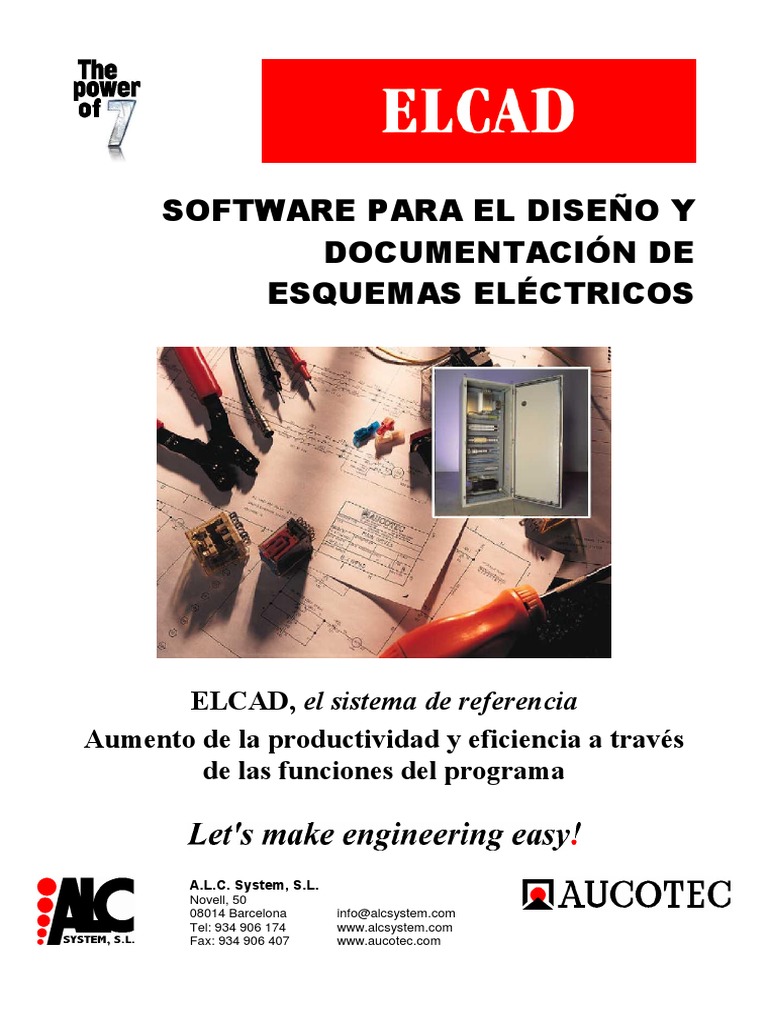 Informacion ELCAD 7 | PDF | Tabla (base de datos) | Programa de computadora