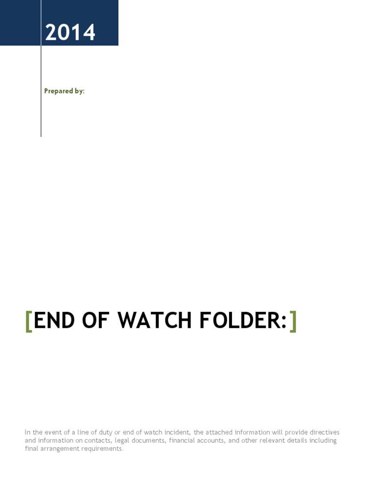 Eow Packet | PDF | Identity Document | Service Industries