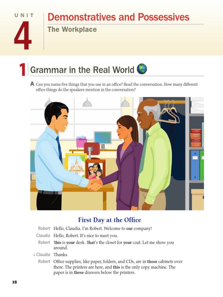 Grammar and Beyond 1 Unit 4 | PDF | Grammatical Number | Plural