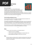 Acting Techniques | PDF | Body Language | Gesture