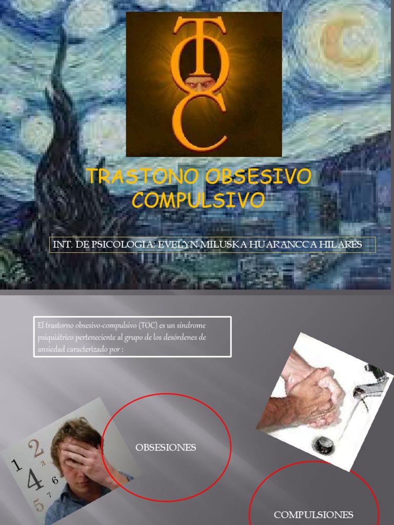 Presentación de TOC 2 | PDF | Desorden obsesivo compulsivo | Trastorno de ansiedad
