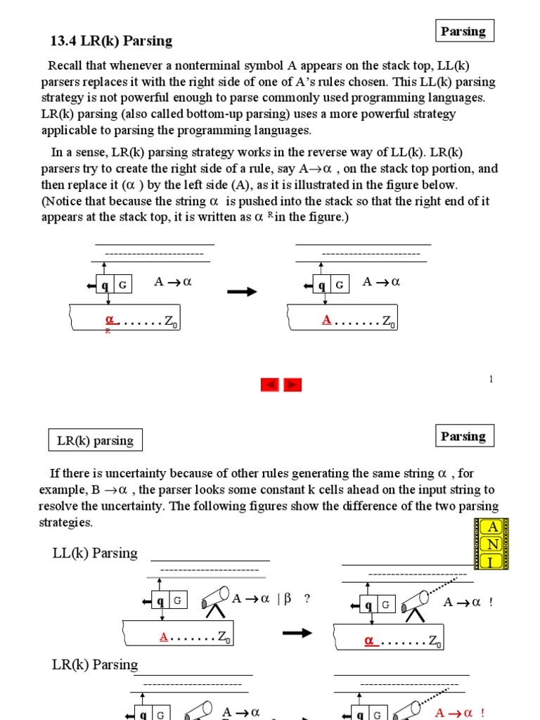 Chapter 13.2. LR Parsing | PDF | Parsing | Syntax Chapter 13.2. LR Parsing | PDF | Parsing | Syntax
