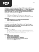 Procurement Internal Audit Checklist | PDF | Procurement | Audit