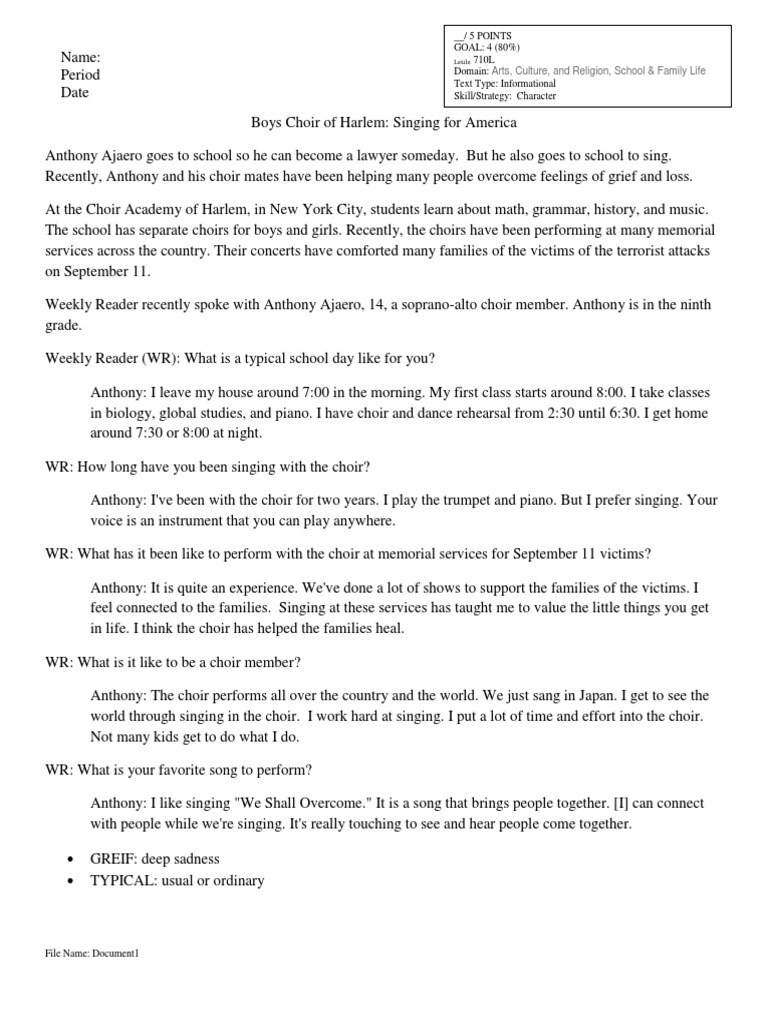4 Reading - Reading Comprehension Passage | PDF | Matter | Gases