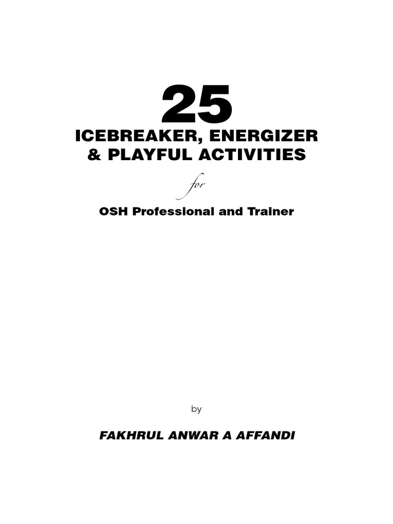 25 Icebreaker Published by Mekar Publishing v2 Part 1 | PDF