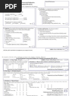 PG-SGA Nutritional Assessment Form | PDF | Eating | Malnutrition