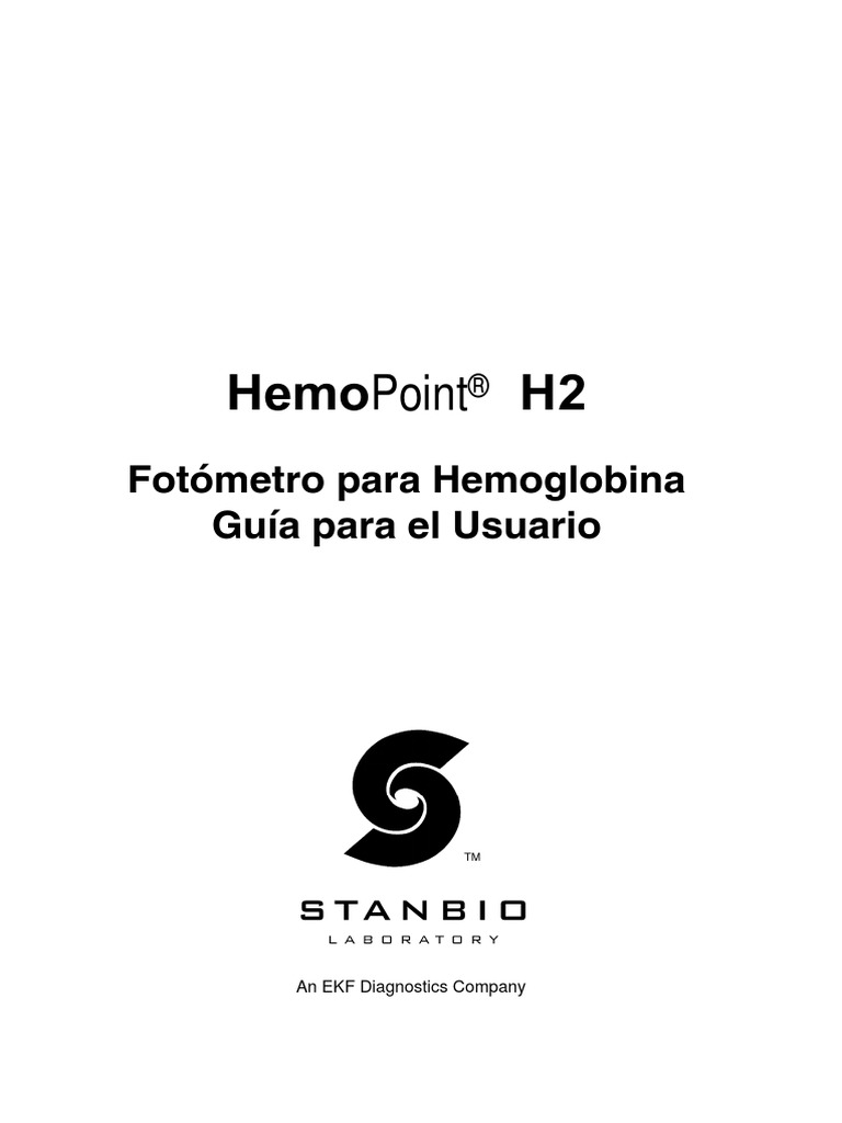 HemoPoint H2 - Manual | PDF