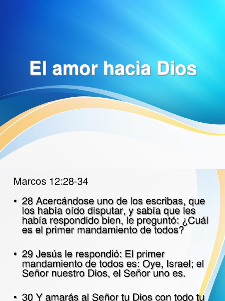 El Amor Hacia Dios | PDF | Jacob | Amor