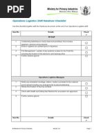 Shift Handover Logbook Template | PDF