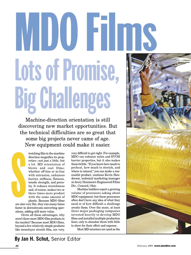 MDO Films | PDF | Plastic | Industries