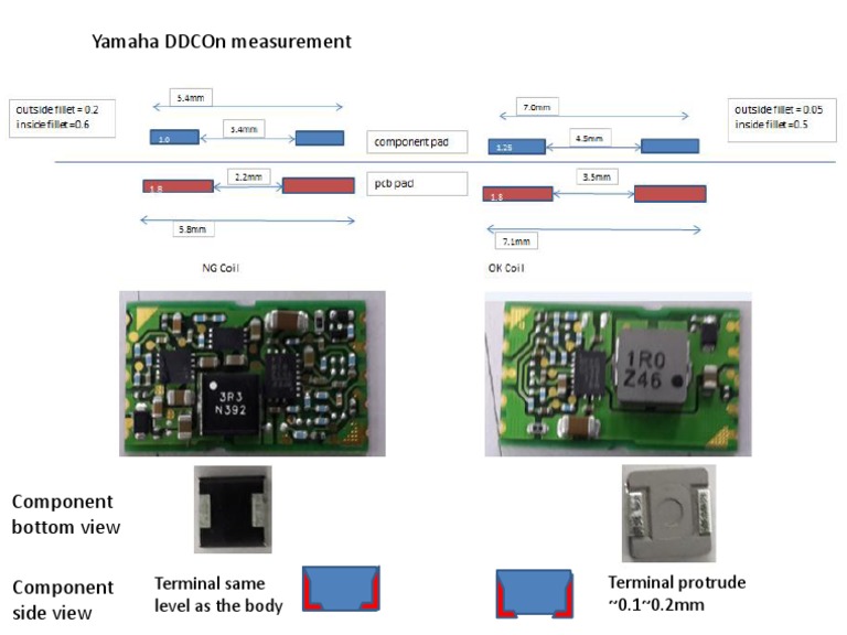 Yamaha Ddcon Measurement: Terminal Protrude 0.1 0.2Mm Terminal Same ...