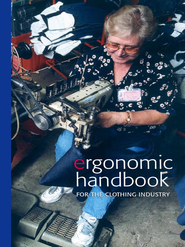 Handbook of Ergonomic For The Clothing Industry | PDF | Chair | Human ...