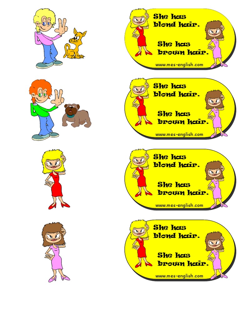 She Has Blond Hair | PDF