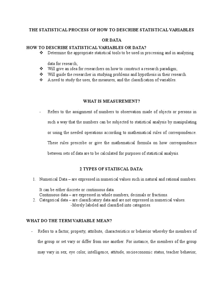 Classifying Variables According To Functional Relations Have Different ...