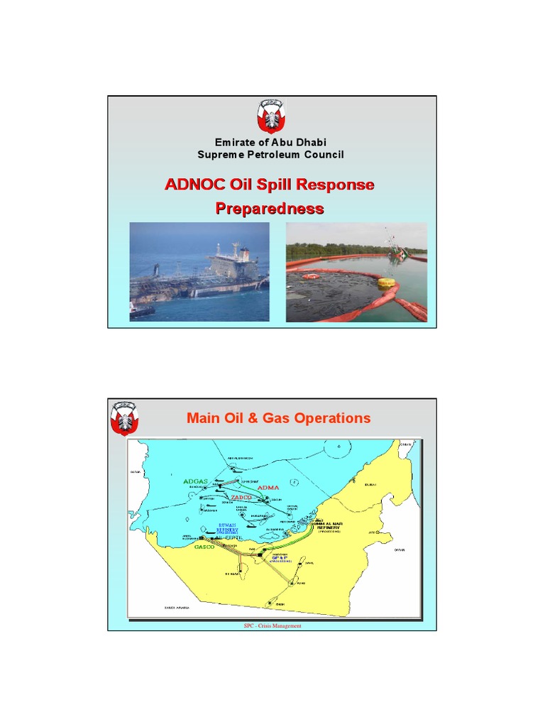 OIL Response Program | PDF | Incident Command System | Crisis Management