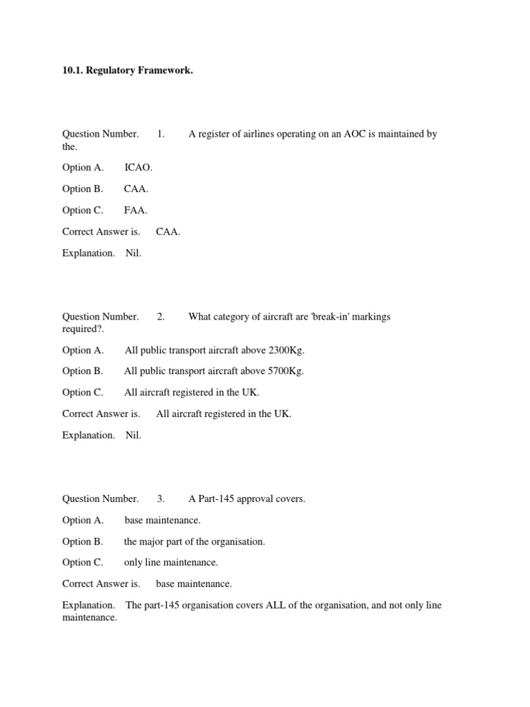 Module 10 Aviation Legislation | PDF | Industries | Transport