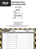 Necromunda - Complete Skill Compendium v01 | PDF | Fighter Aircraft ...