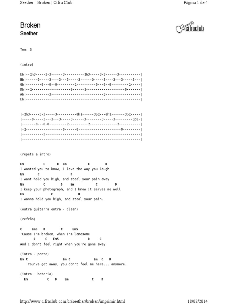 Broken: Seether | PDF