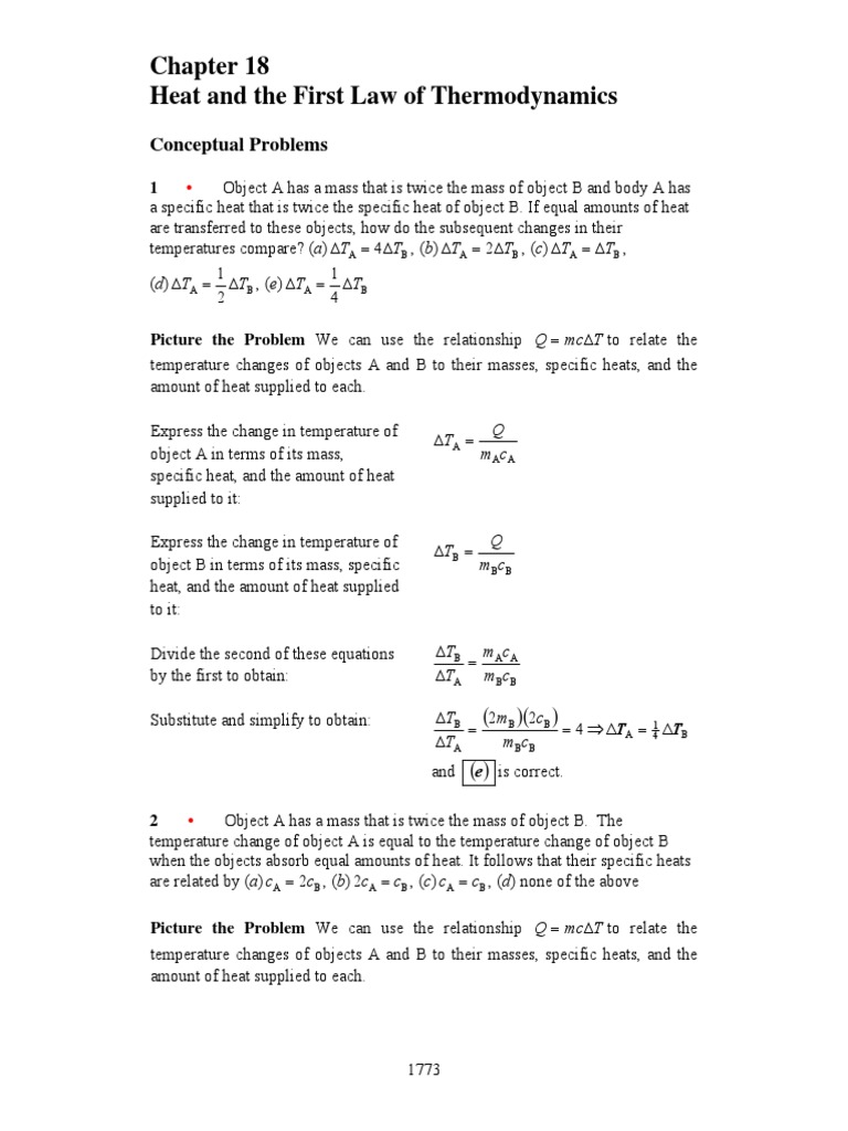 Thermodynamics: Heat Transfer Concepts | PDF