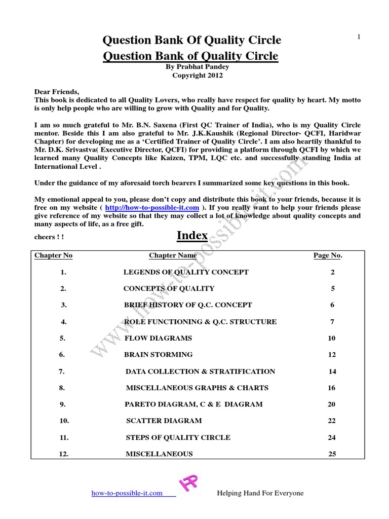 Quality Questions | PDF | Causality | Correlation And Dependence