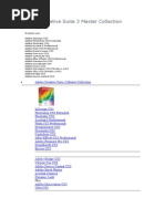 Adobe CS3 Master Collection Keys | PDF | Adobe Software | Software
