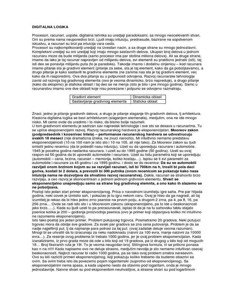 Digitalna Logika | PDF