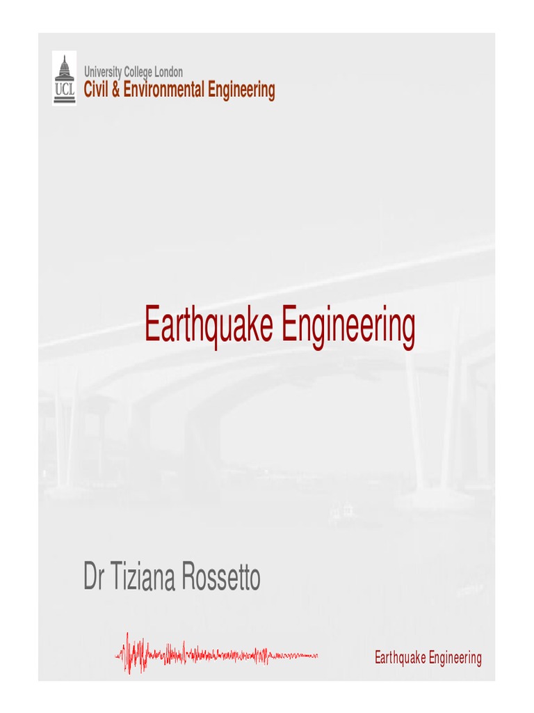 17 Earthquake Engineering | PDF | Earthquake Engineering | Earthquakes