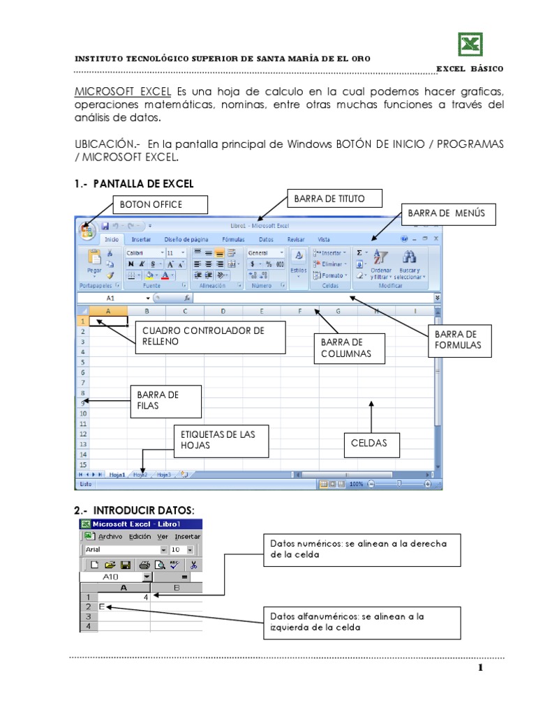 Tutorial Excel | PDF | Point and Click | Microsoft Excel