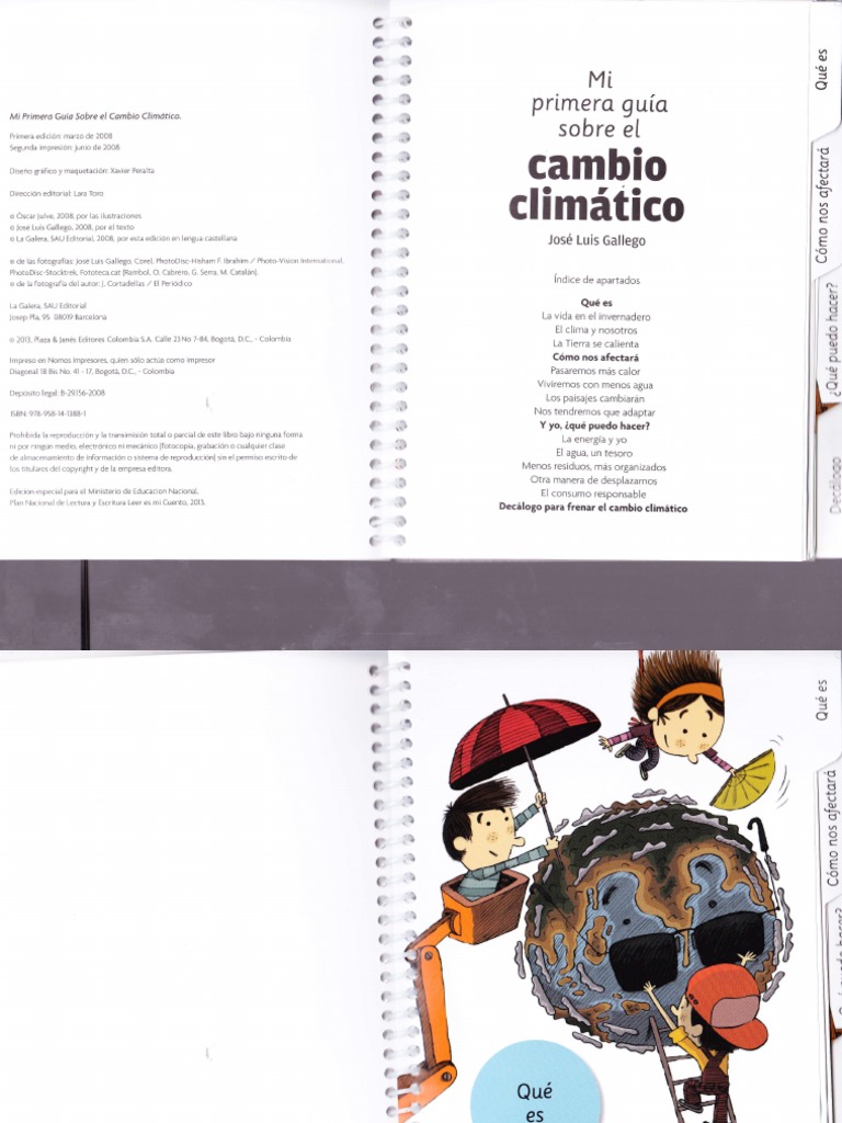 Mi Primera Guia Sobre El Cambio Climatico Pdf Efecto Invernadero