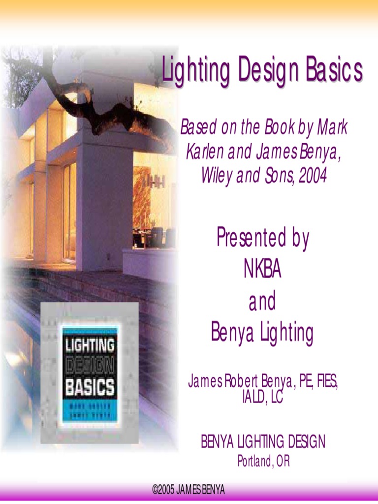 Lighting Design Basics | PDF