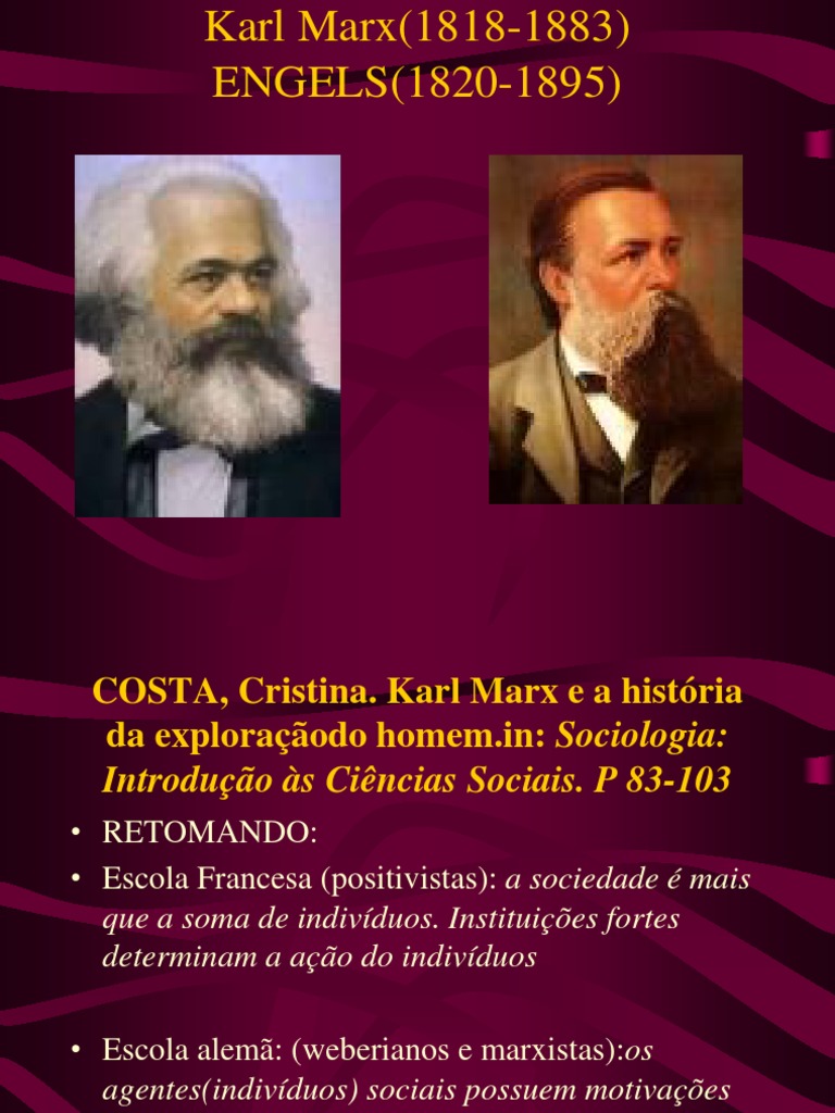 Conceitos Marxistas sobre Trabalho e Capitalismo | PDF | Karl Marx ...