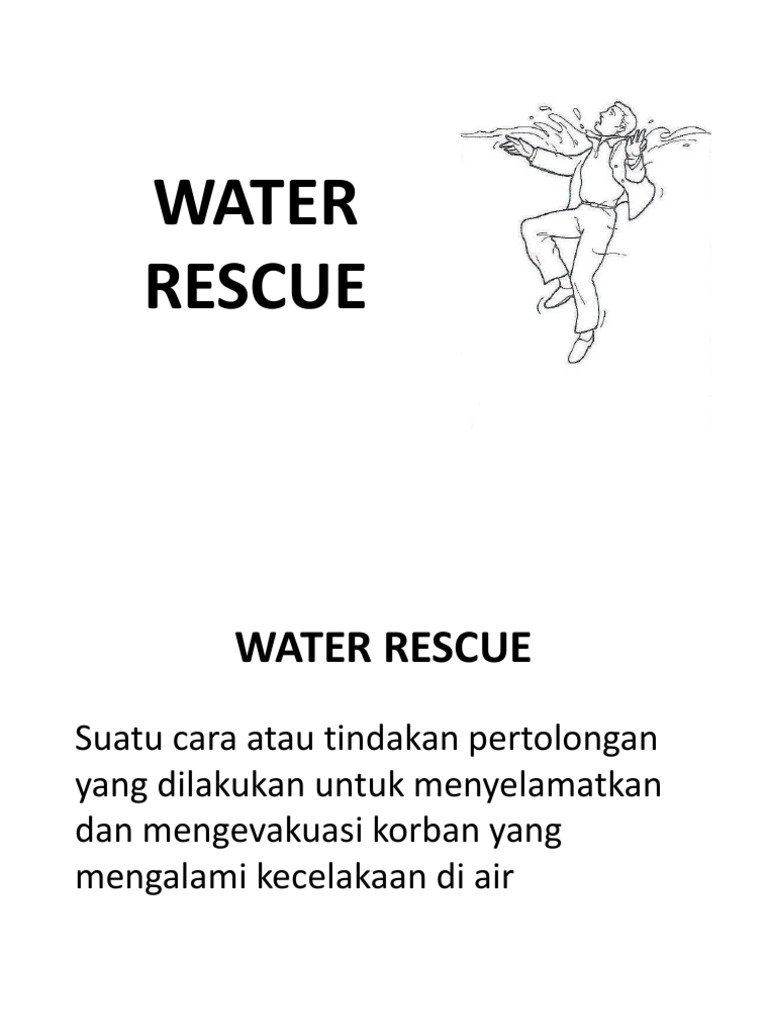 Presentasi Water Rescue | PDF